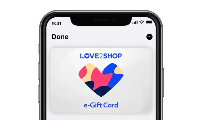 Love2shop e-Gift Card